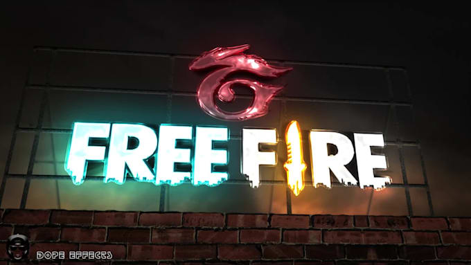 Anime signs neon animated logo intro video, light signs board neon ...