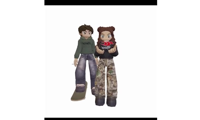 Make psx, ps2, n64, ps1 3d character model rig and animate model in ...