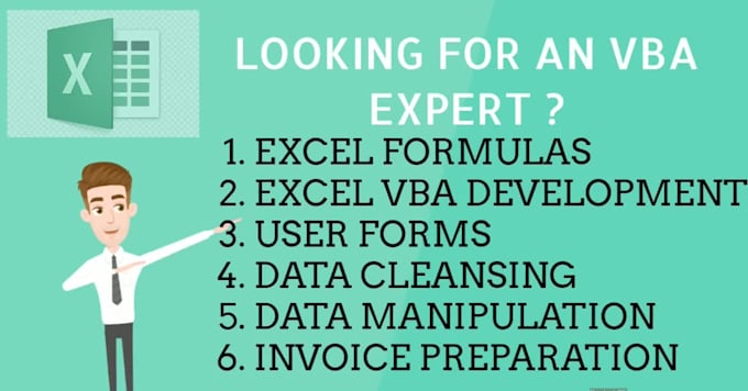 Do excel automation with vba macro programming by Riyazshaik13 | Fiverr