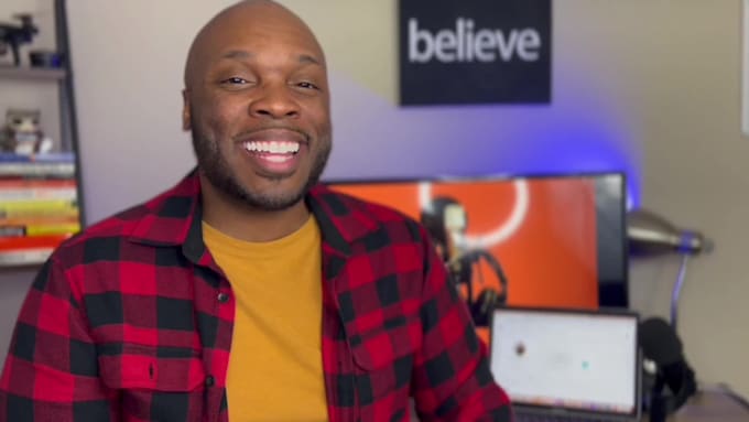 Do a high energy full of life voice over for your project by ...