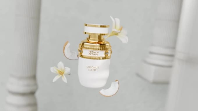 Create 3d perfume scent bottle video animation 3d fragrance video 3d ...