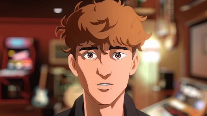 Create realistic 2d music video animation,2d animated video, cartoon ...