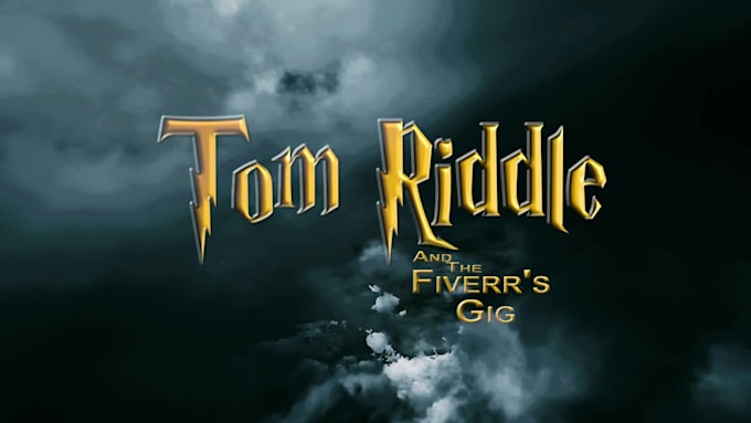 Make you a custom harry potter style intro by Halhar | Fiverr