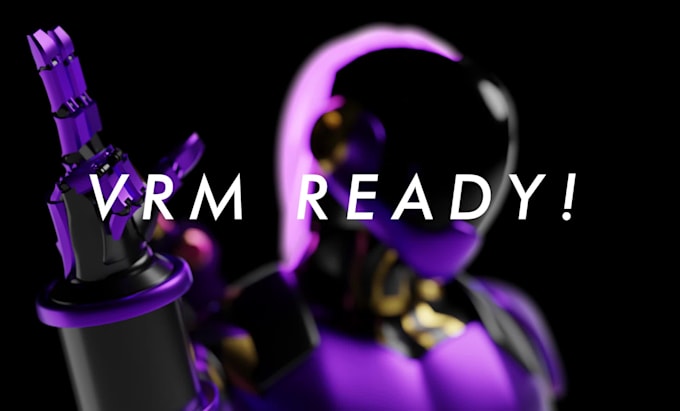 Create high quality 3d model vrchat avatar in unity by Desayncraft | Fiverr