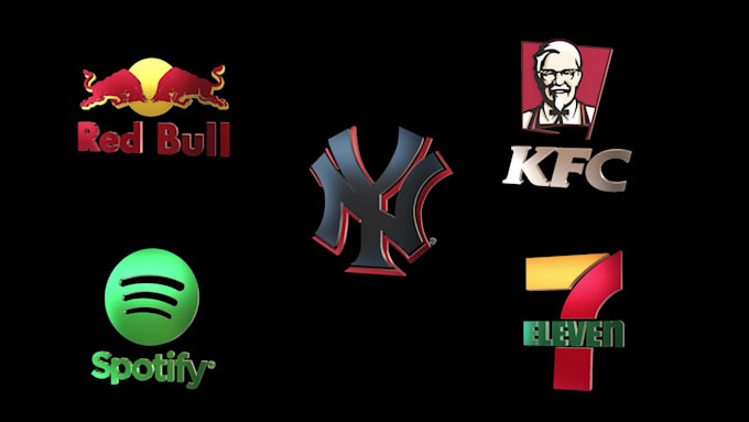 Create custom 3d looped spin logo animation by Bitaproductions | Fiverr