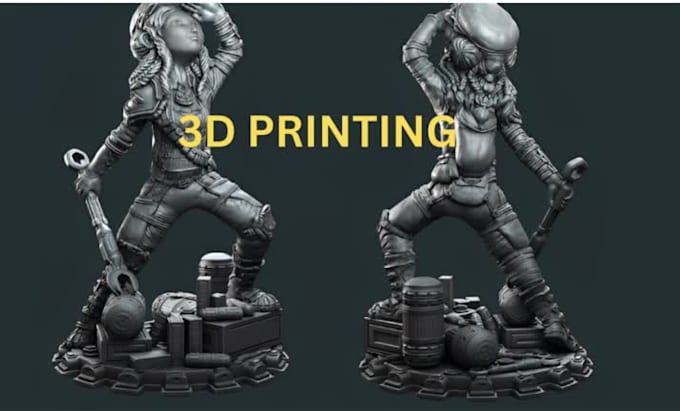Sculpt 3d miniature, 3d model, figurine with resin in zbrush for 3d ...