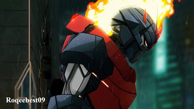 Hacer pelea de anime 2d, escena de pelea de anime, estilo anime japonés ...