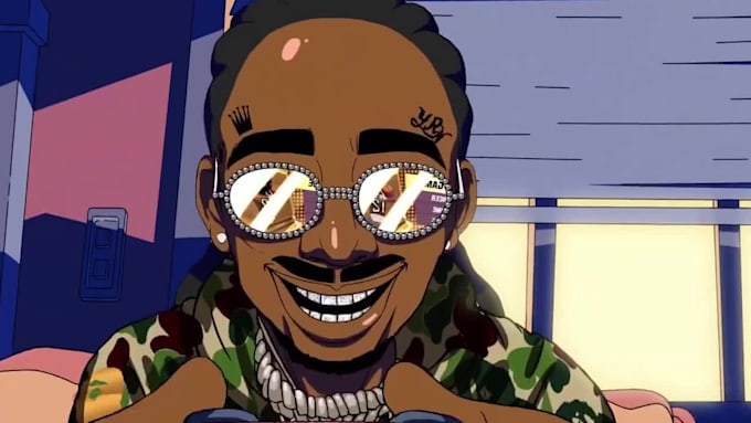 2d music video animation, 2d animation video, 2d cartoon animation ...