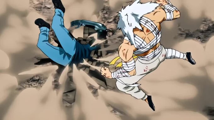 Make 2d japanese style, 2d anime fighting, 2d anime animation, 2d music ...