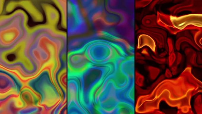 Liquid abstract video background psychedelic animation by ...