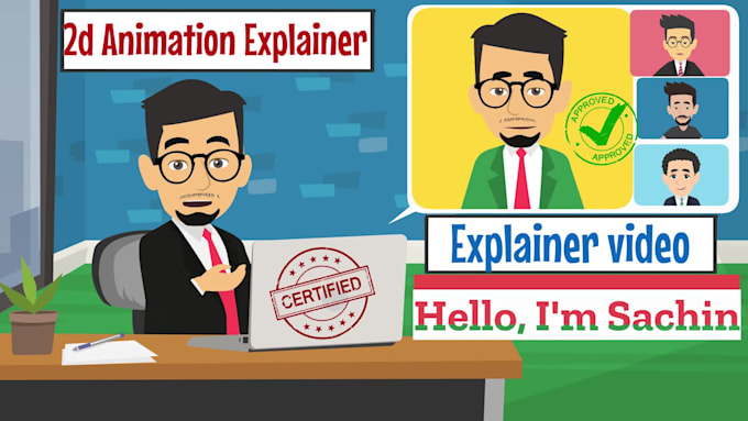 Make 2d animation explainer video animated in vyond by Sachinkhan24h | Fiverr