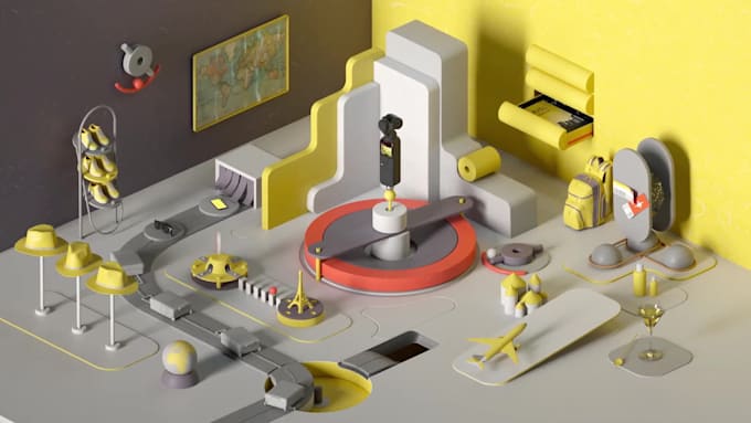 Do 3d isometric explainer video, 3d isometric animation, 3d animated explainer by Hirorifes | Fiverr