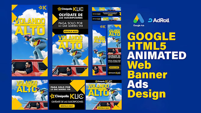Design html5 banner or animated html5 banner ads by Thepeaksolution | Fiverr