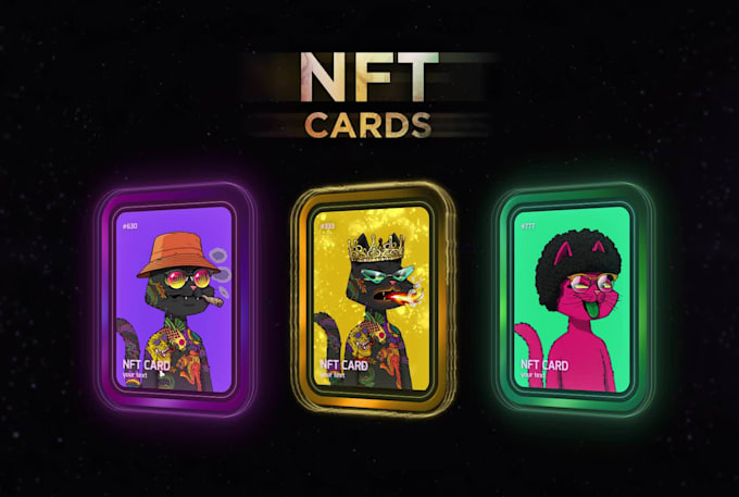 Create unique animated nft card, trading cards by Alternatefuture | Fiverr