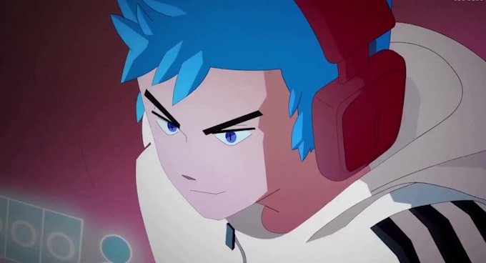 2d frame to frame,2d animated music video,2d song visualizer,cartoon ...