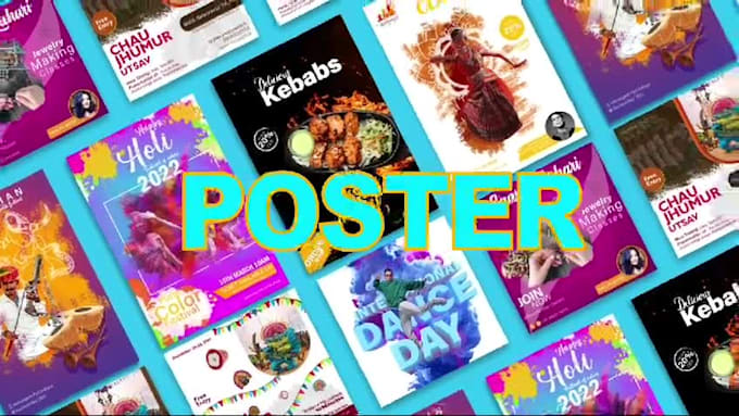 Design professional and unique posters by Venura_insight | Fiverr