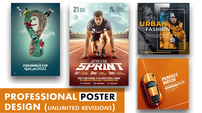 Design professional posters, flyers and brochures by Adnangrafx | Fiverr