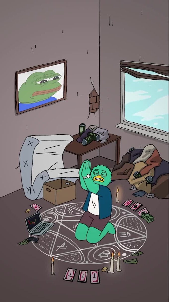 Create 2d crypto meme art video, solana meme video, meme animation, meme logo by Cynthiajeffrey2 ...