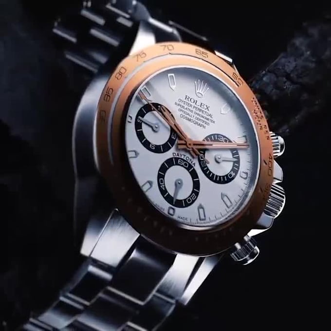 Photorealistic 3d watch animation, 3d wristwatch design, watch ...