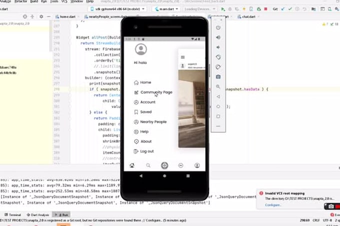 Do Flutter Mobile App Development Android App And Ios App By Mariabatool2001 Fiverr