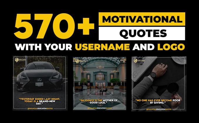 Design 570 motivational inspirational quotes with your logo by Im_aqeel ...