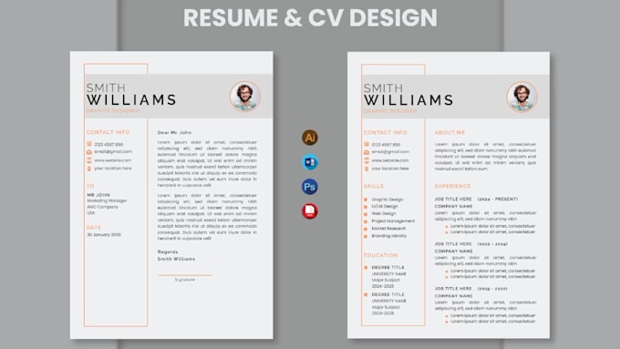 Design your resume with cv writing in multiple formats by Vivid_raiyan ...