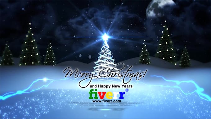 Amazing christmas logo intro video by Fujiintro | Fiverr