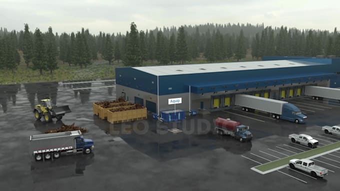 Create realistic 3d manufacturing equipment animations, 3d industrial ...