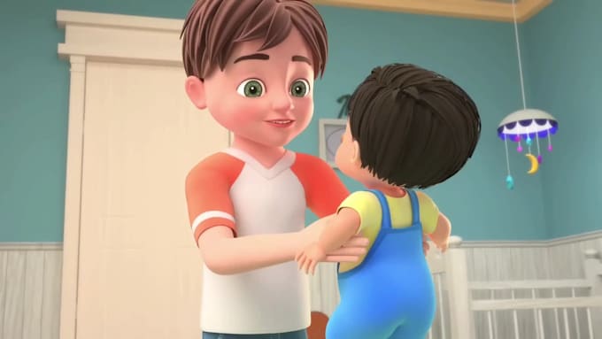 Create 3d kids animation 3d cartoon animation 3d animation animation ...