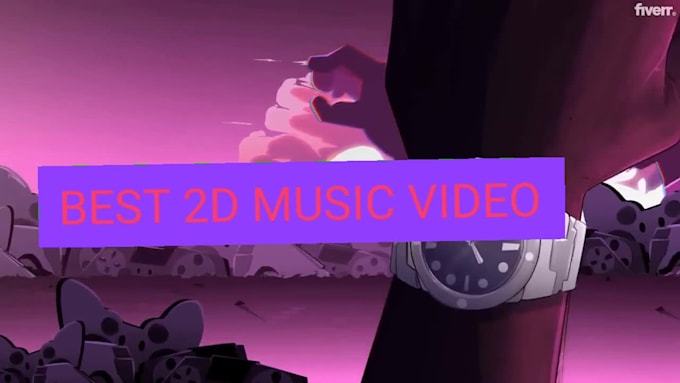 Do 2d music video animation make custom 2d animated by Eliteanime1 | Fiverr