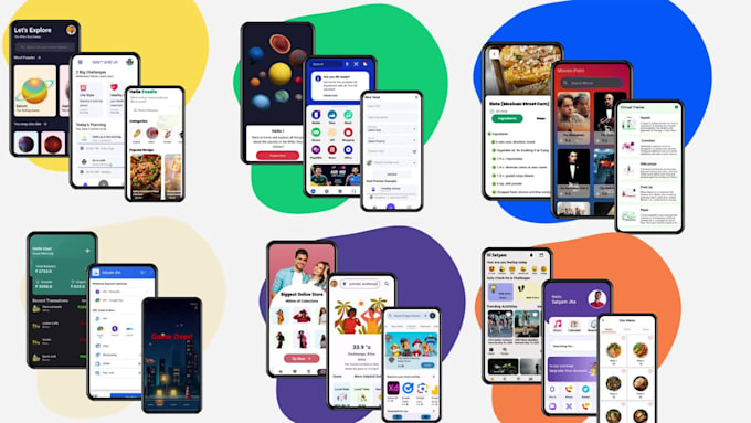 Design app screenshots,logo,banner for play store and app store by ...