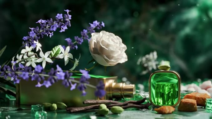 Make 3d product design, 3d perfume animation, 3d cgi animation in 4k 8k ...