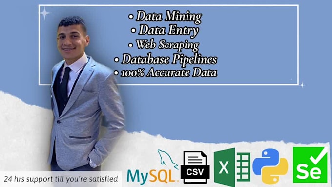 Do High Quality Web Scraping Data Mining Using Python By Kilvny Fiverr