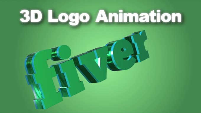 Create 3d logo animation by Hasan____98 | Fiverr