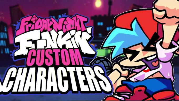 Make your friday night funkin custom character by Potaluis | Fiverr
