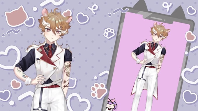 Rig your vtuber models with live2d by Split_render | Fiverr