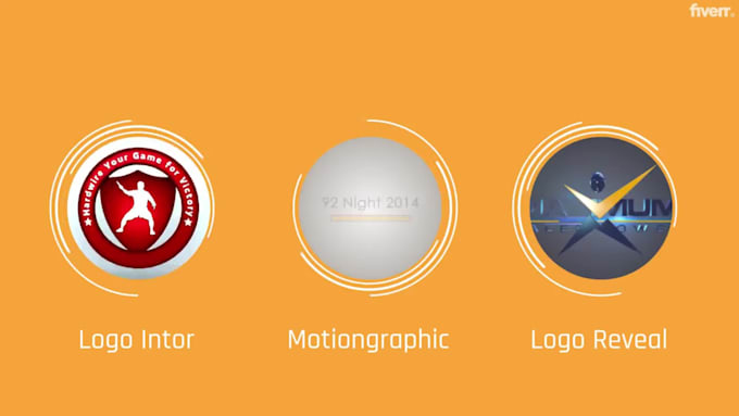 Create custom logo animation, motion animation by Abdeenjee | Fiverr