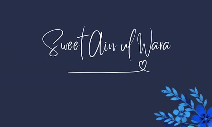 Design autograph, custom hand lettering, name font, cursive and ...