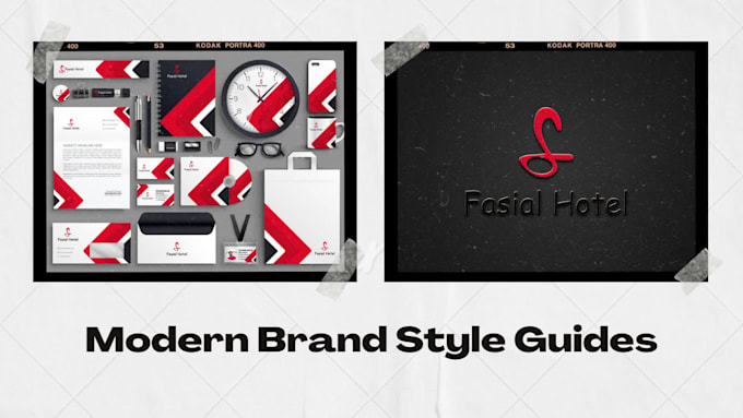 Design a modern brand style guide and logo for you by Nozoartist | Fiverr