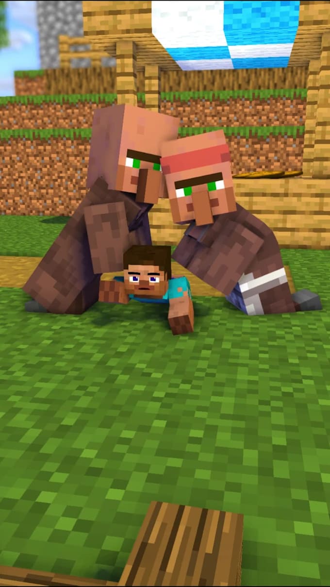 Created minecraft 3d animation by Aadilbadshah742 | Fiverr