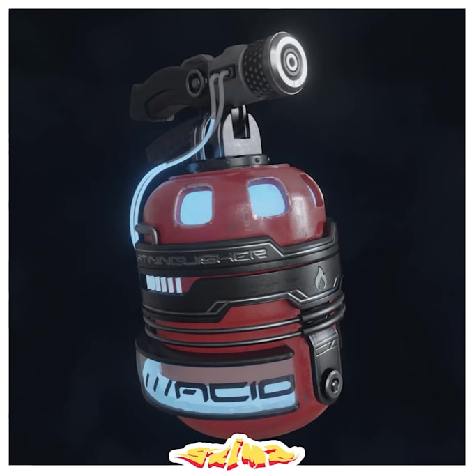 Do a high quality hard surface 3d model, props, asset by Etno777 | Fiverr