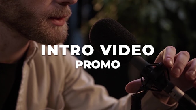 Create youtube podcast intro outro or promo video by Shahinbadsha30 ...