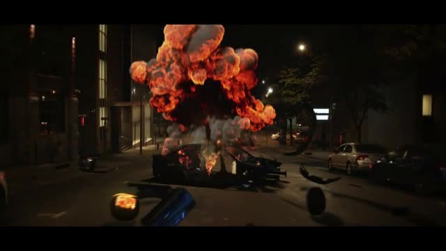 Render 3d fire explosion vfx compositing cgi animation visual effect 3d ...