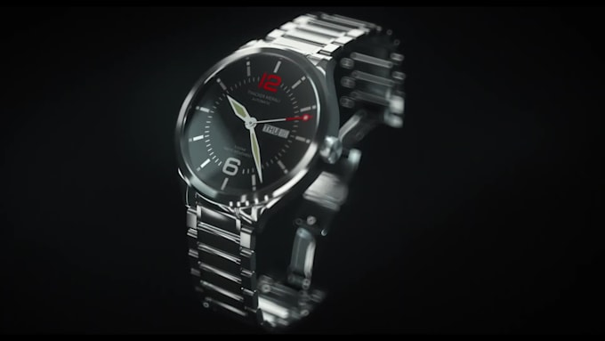 Do 3d wrist watch animation, 3d modeling, and 3d product animation cgi ...