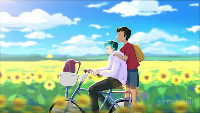Make beautiful 2d cartoon animation by Ariiart | Fiverr