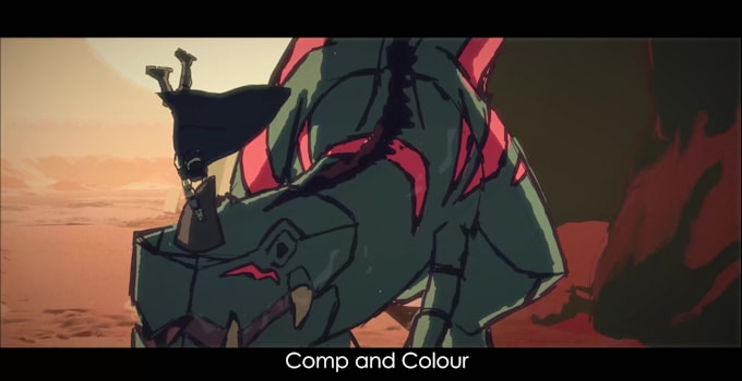 Make a 5 second action character animation by Joshawosika | Fiverr