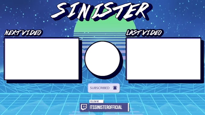Make a youtube end card end screen outro by Tiffshot | Fiverr