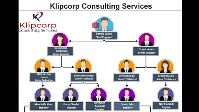 Design organogram, organizational chart, flowcharts by Asmawaaqas | Fiverr