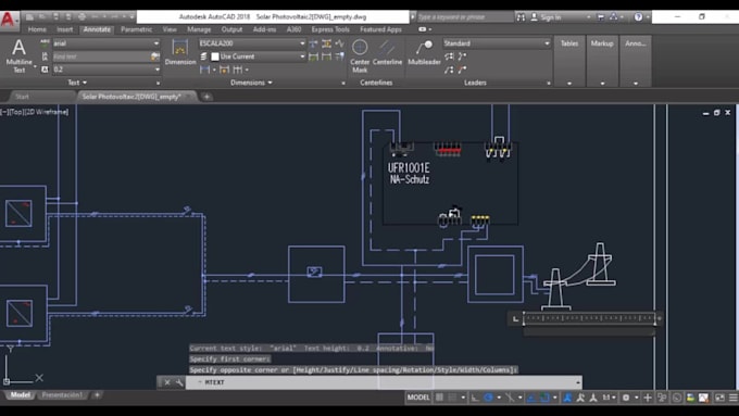 Design or edit electrical single line diagram solar sld schematic of pv ...