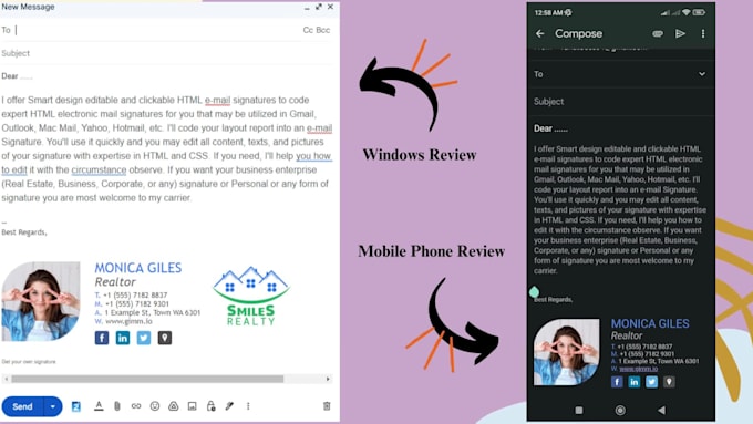 Provide innovative designs with editable and clickable html email ...